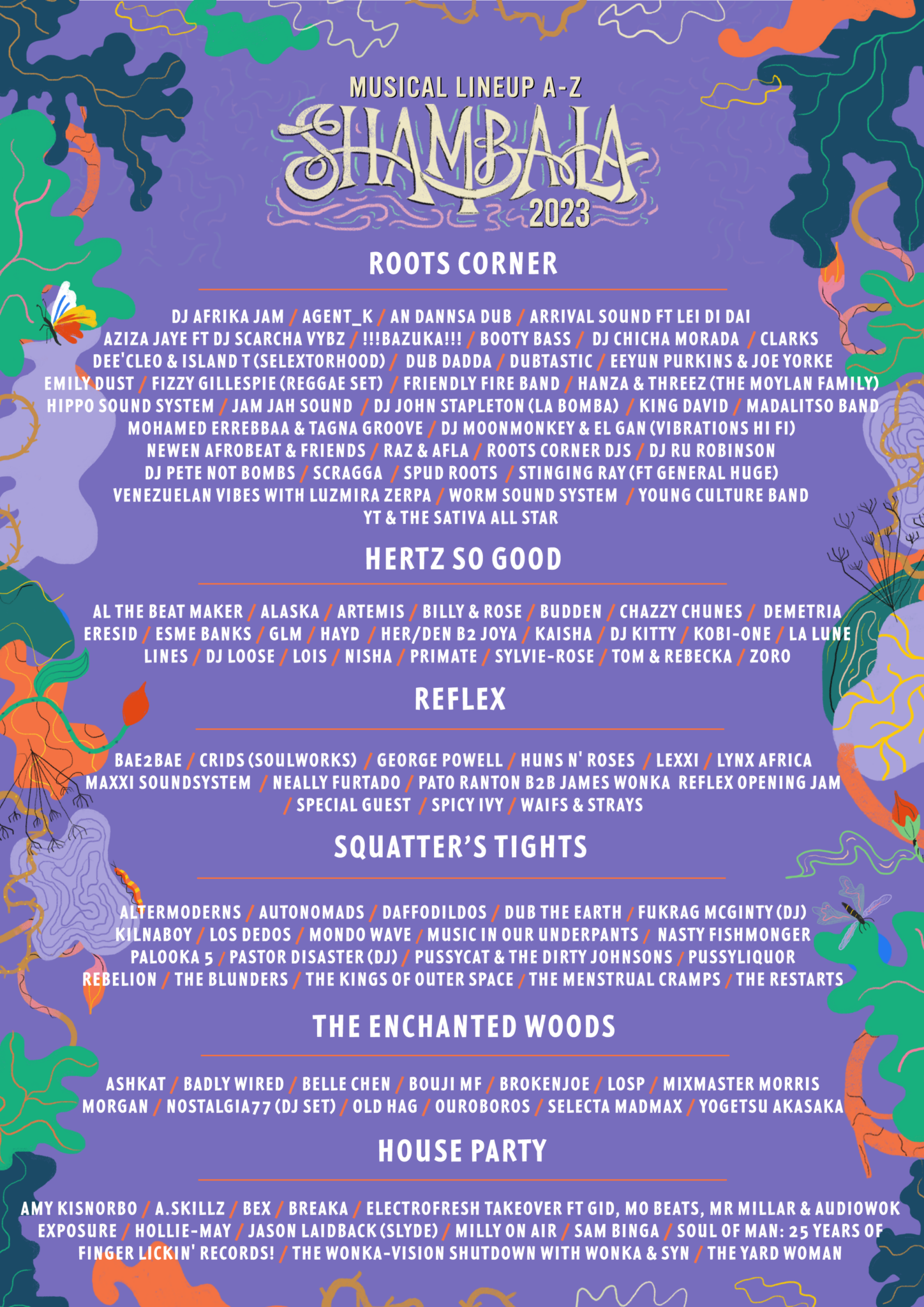 The Shambala 2023 Musical Line Up Has Landed! - Shambala